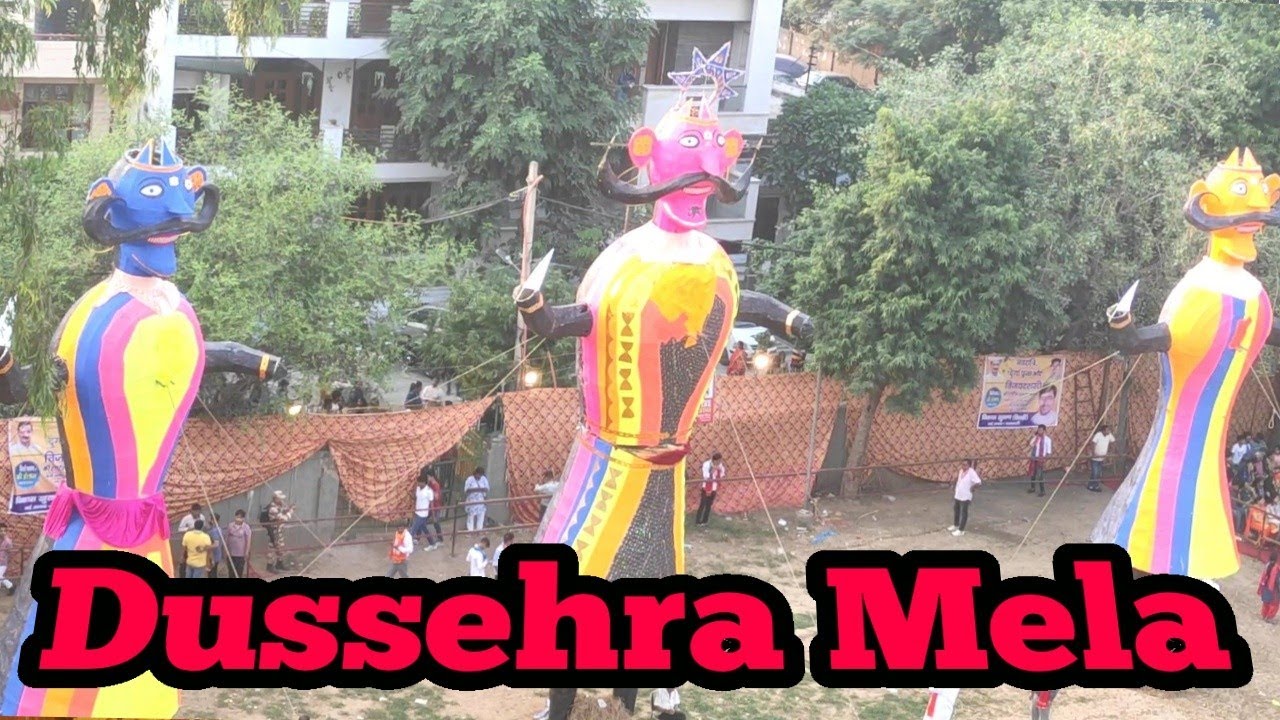 Dussehra Mela l Govind Puri gali no. 1 l Delhi mela - YouTube