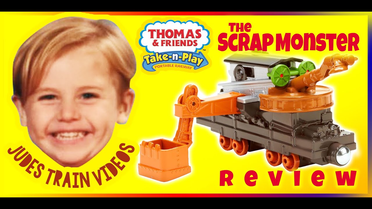 Take N Play Scrap Monster Toy Train By Thomas And Freinds Fisher Price ...