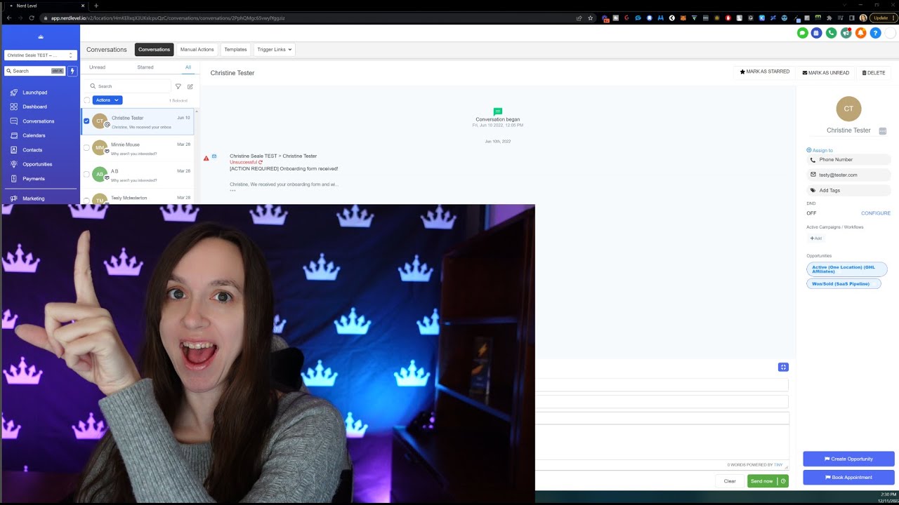 GoHighLevel Conversations Tab UPDATES! Starred, Filters, & MORE! - YouTube