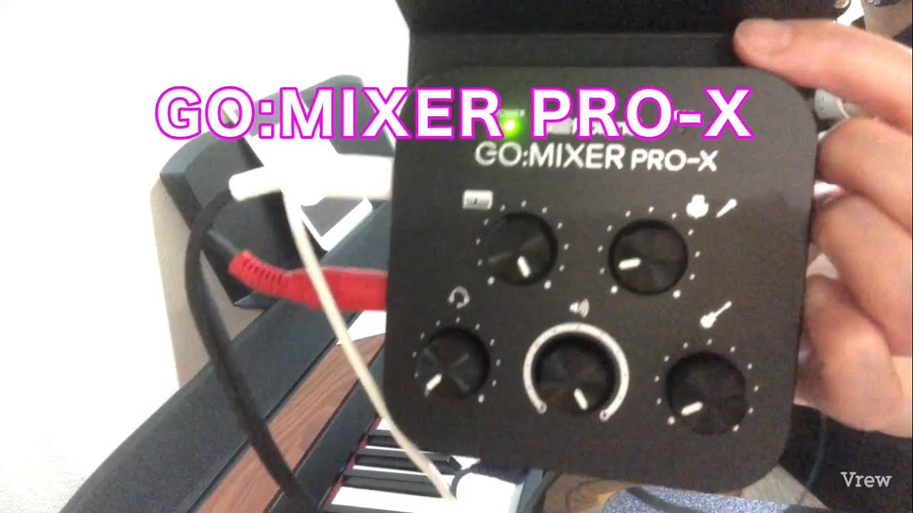 GO:MIXER PRO-Xを買ったからレビューしてみたよ - YouTube