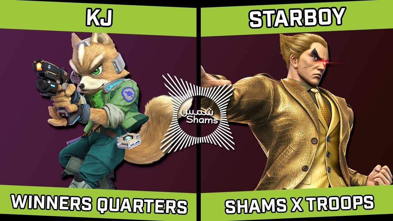 KJ (Fox) vs Starboy (Kazuya/Snake) - Shams X Troops SSBU Tournament ...