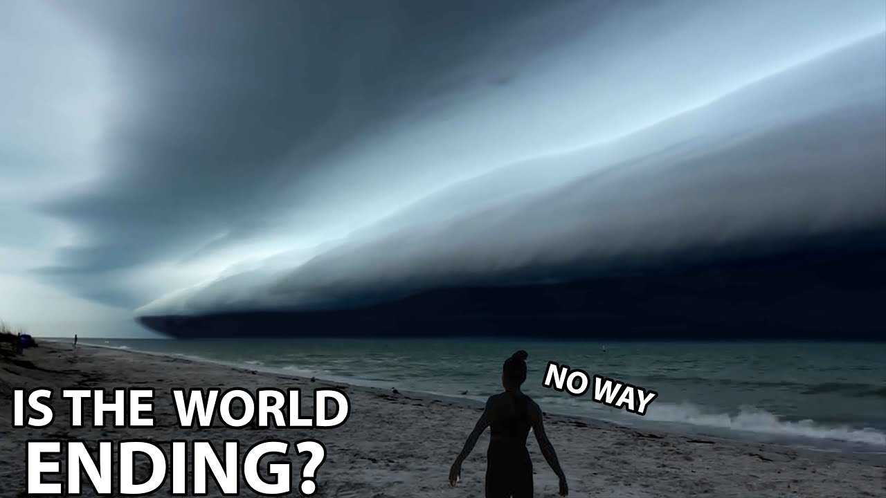 Freak Storm Caught On Camera SWALLOWS ISLAND - YouTube