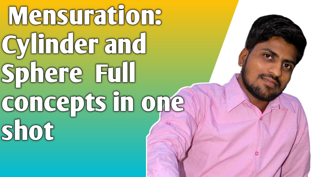 Part -03: Cylinder and Sphere class 10 | com. mathematics mensuration ...