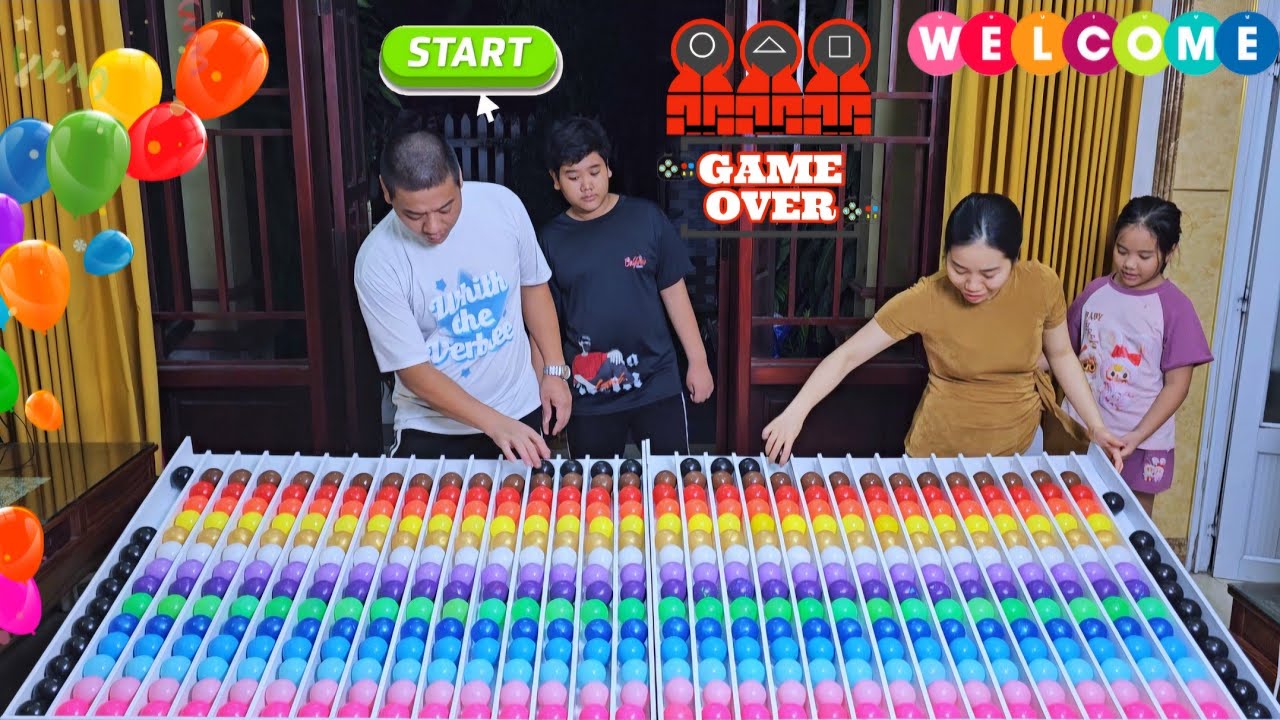 Challenging yet relaxing ball stacking game ☆ level 12 - YouTube