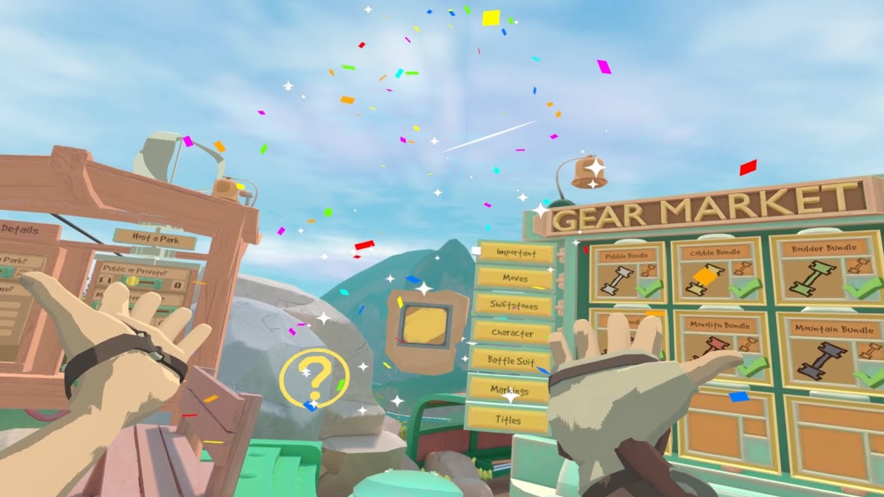 The RUMBLE Character Customization Update (VR Earthbending) - YouTube