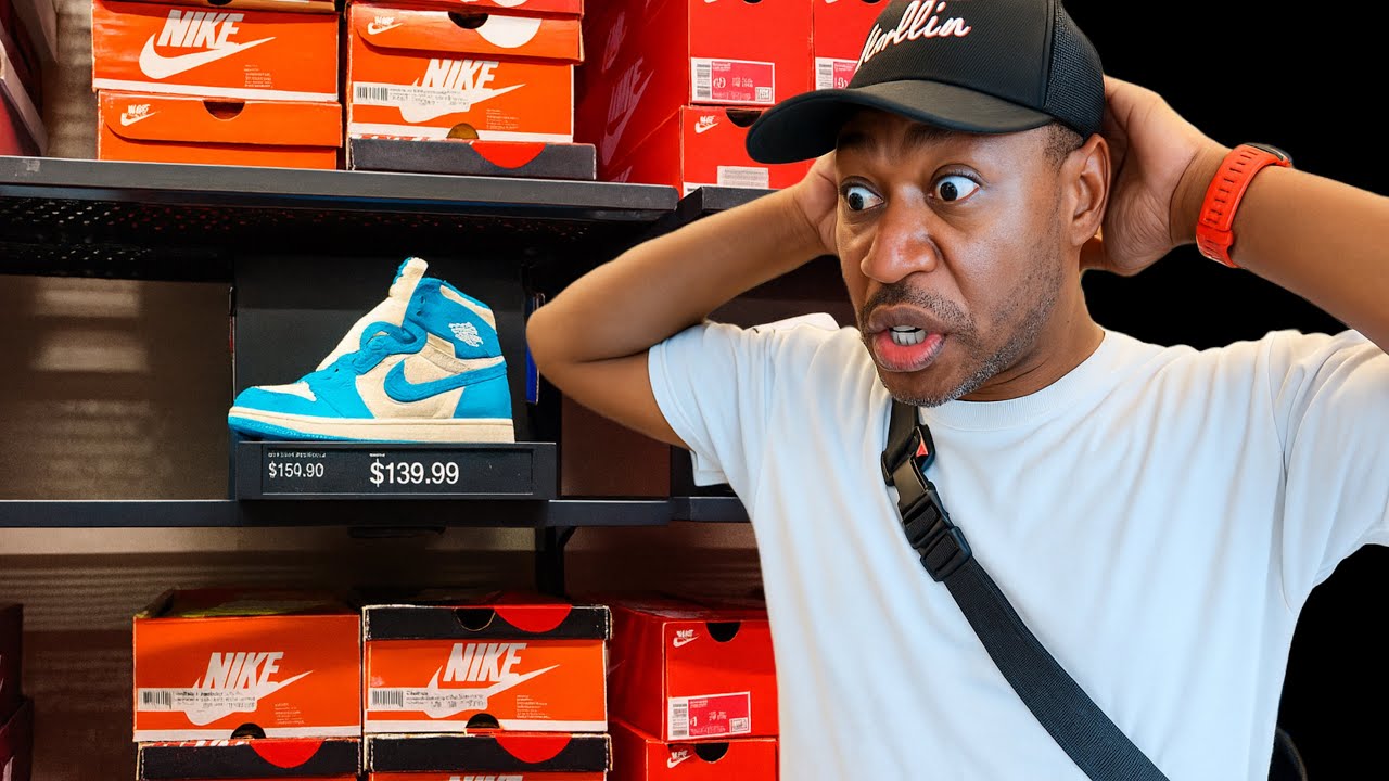Jordan's Reimagined Already in the Nike Factory Store? - YouTube