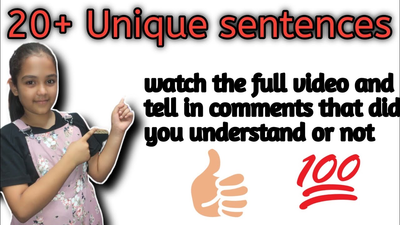 20+Unique sentences #basicgrammer #Punctuation #vowels #spokenenglish # ...