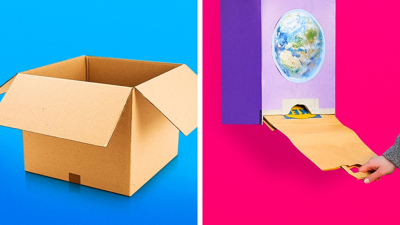 CLEVER IDEAS TO REUSE OLD BOXES || Creative Cardboard Projects by 5 ...
