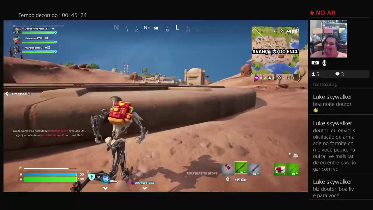 Alex na área - Fortnite - PS4 - YouTube