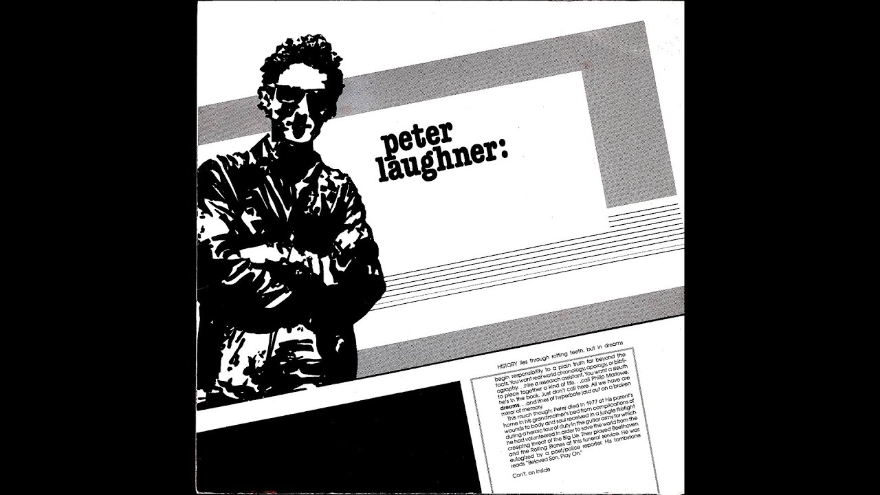 Peter Laughner – Dinosaur Lullaby (Peter Laughner, 1982) vinyl LP, B3 ...