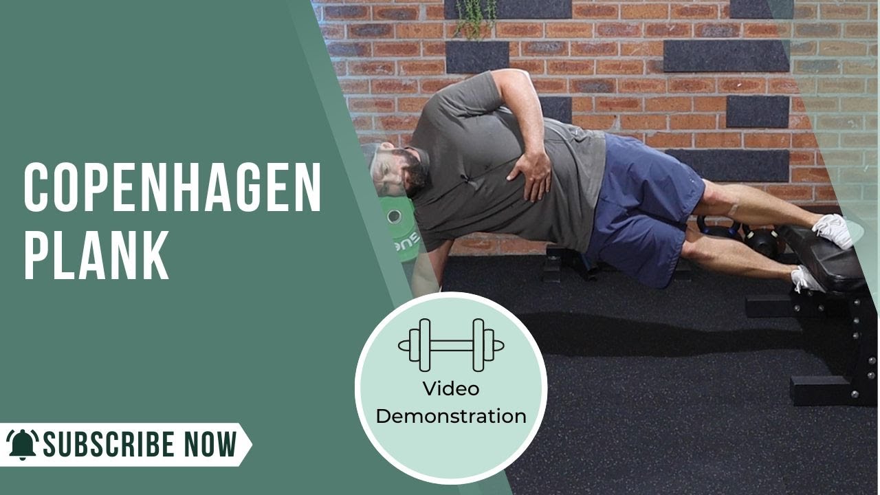 How to Perform a Copenhagen Plank - Exercise Demonstration - YouTube