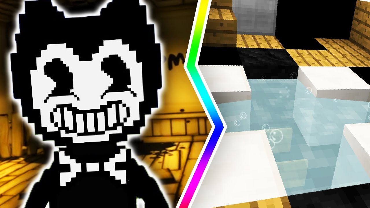 Minecraft - HOW TO BUILD A PORTAL TO BENDY AND THE INK MACHINE ...