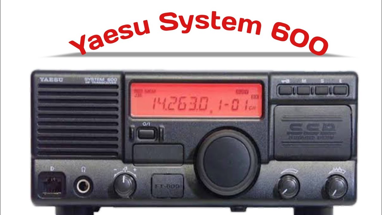 YAESU SYTEM 600 - YouTube