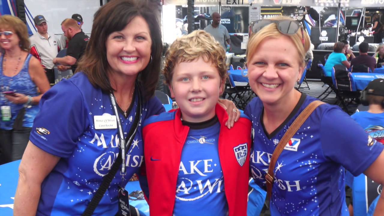 Luke's Make-A-Wish Training With US Men's National Team - YouTube