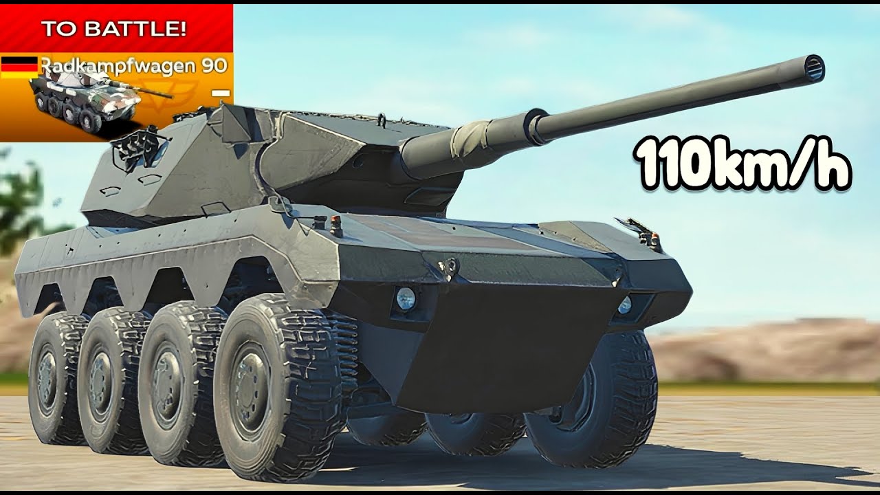 Fast And Panzer! Radkampfwagen 90 - YouTube