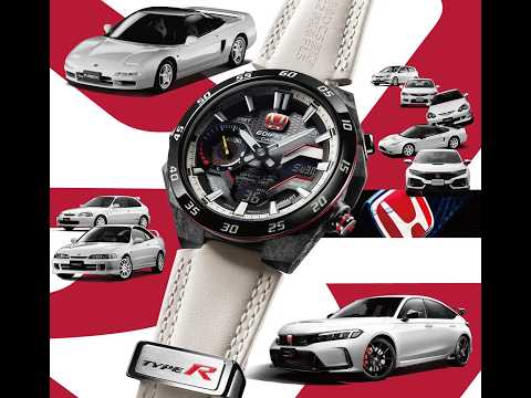 Unboxing Casio Edifice Windflow ECB-2200HTR-1A Type R Honda Racing Edition #casio #edifice #honda