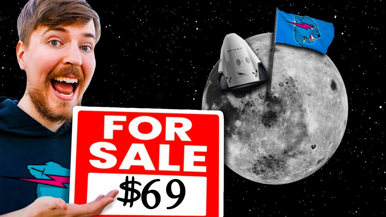 MrBeast Buys The Moon for $69 - YouTube