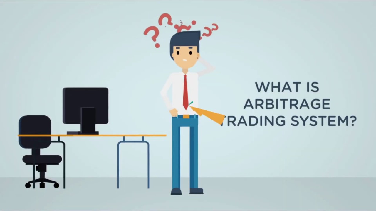 Arbitrage Trading Software: strategy example - YouTube