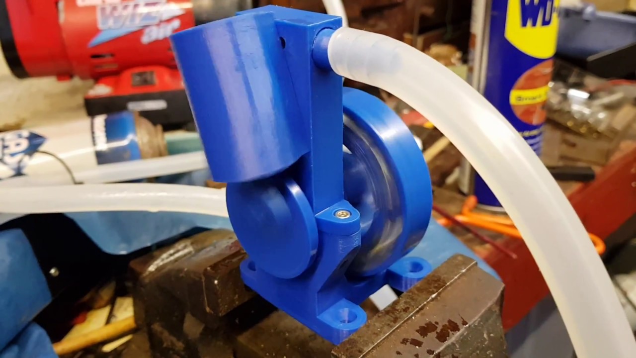 3d Printed Oscillating Engine - YouTube