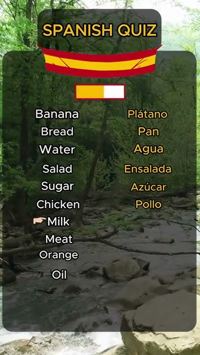 Fruits in Spanish | Language Learners - YouTube