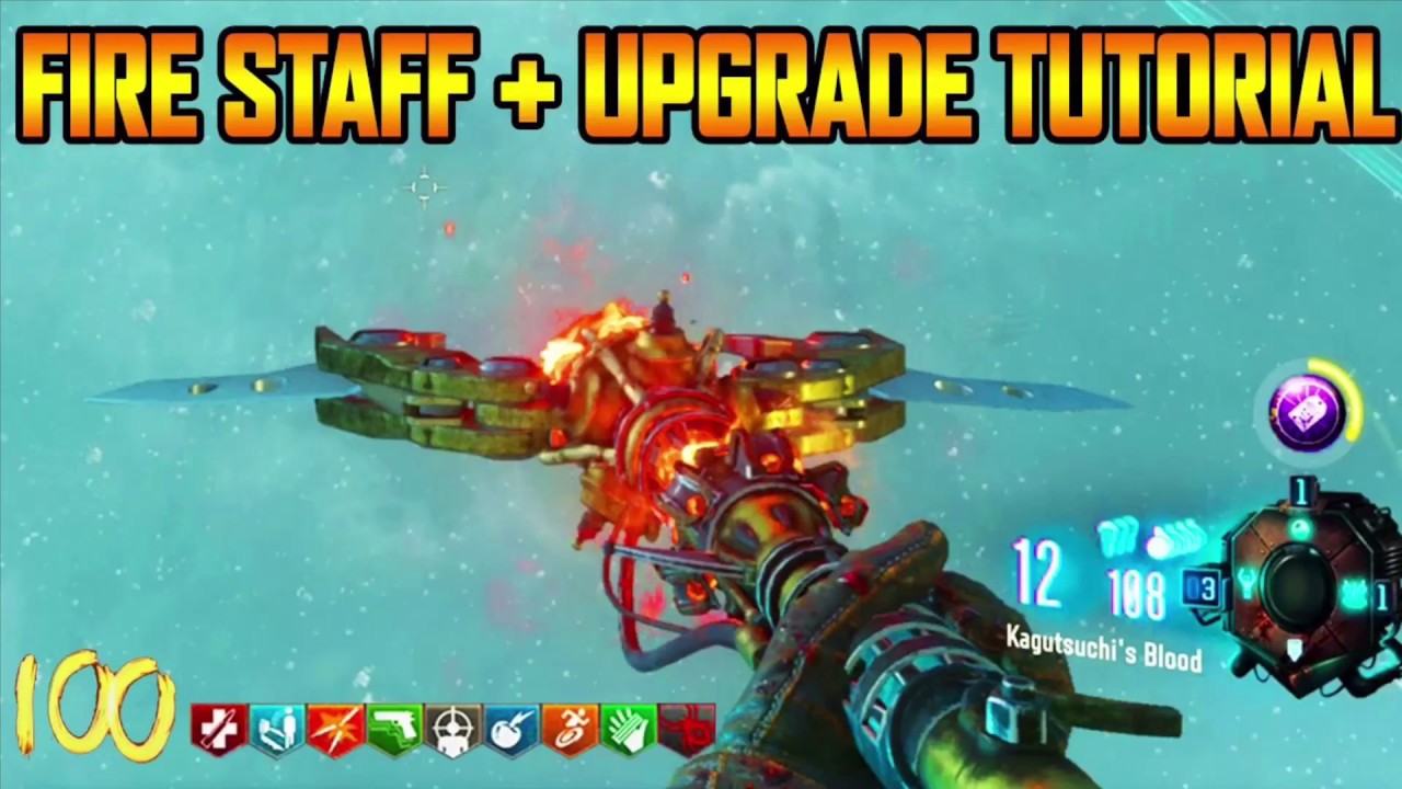 Bo3 Fire Staff tutorial (pieces shown in gameplay) - YouTube