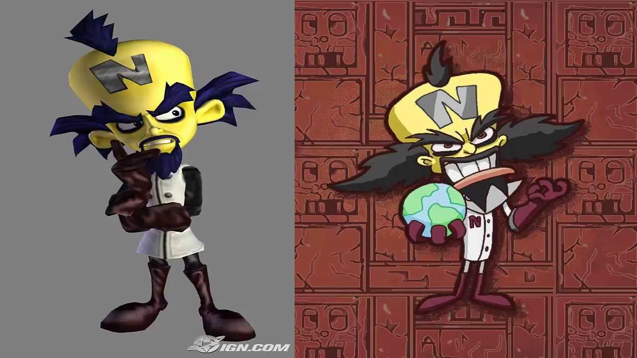 Los 10 Mejores Villanos De Crash Bandicoot - YouTube