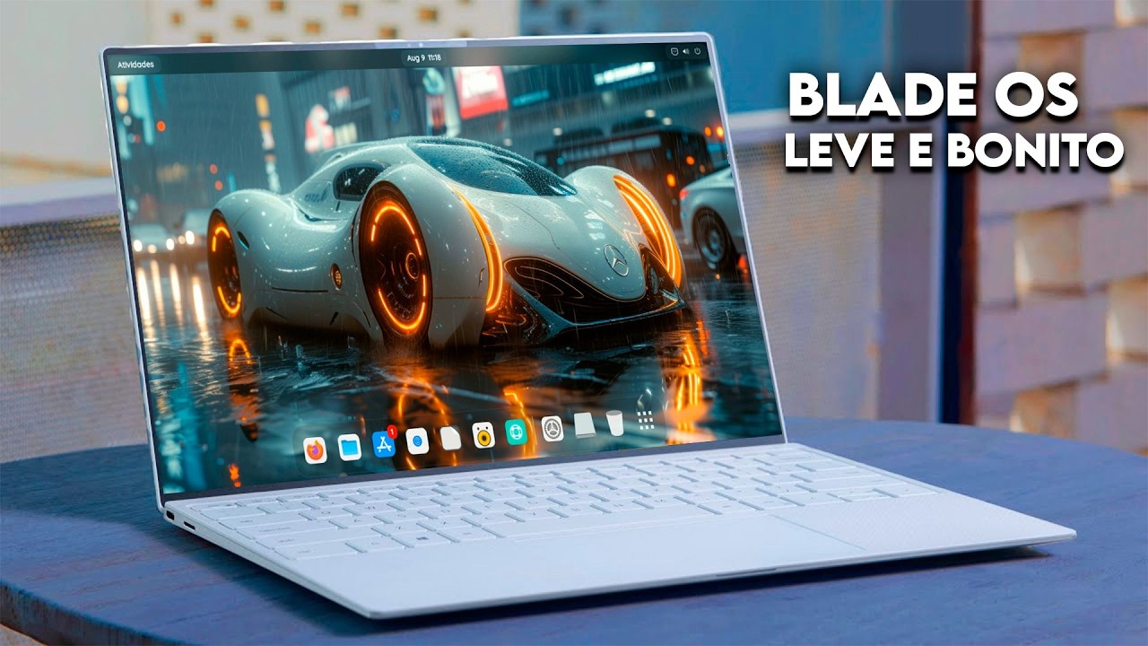 Blade OS: Um Sistema Leve e Muito Bonito Para PC/NOTEBOOK Fraco ! - YouTube