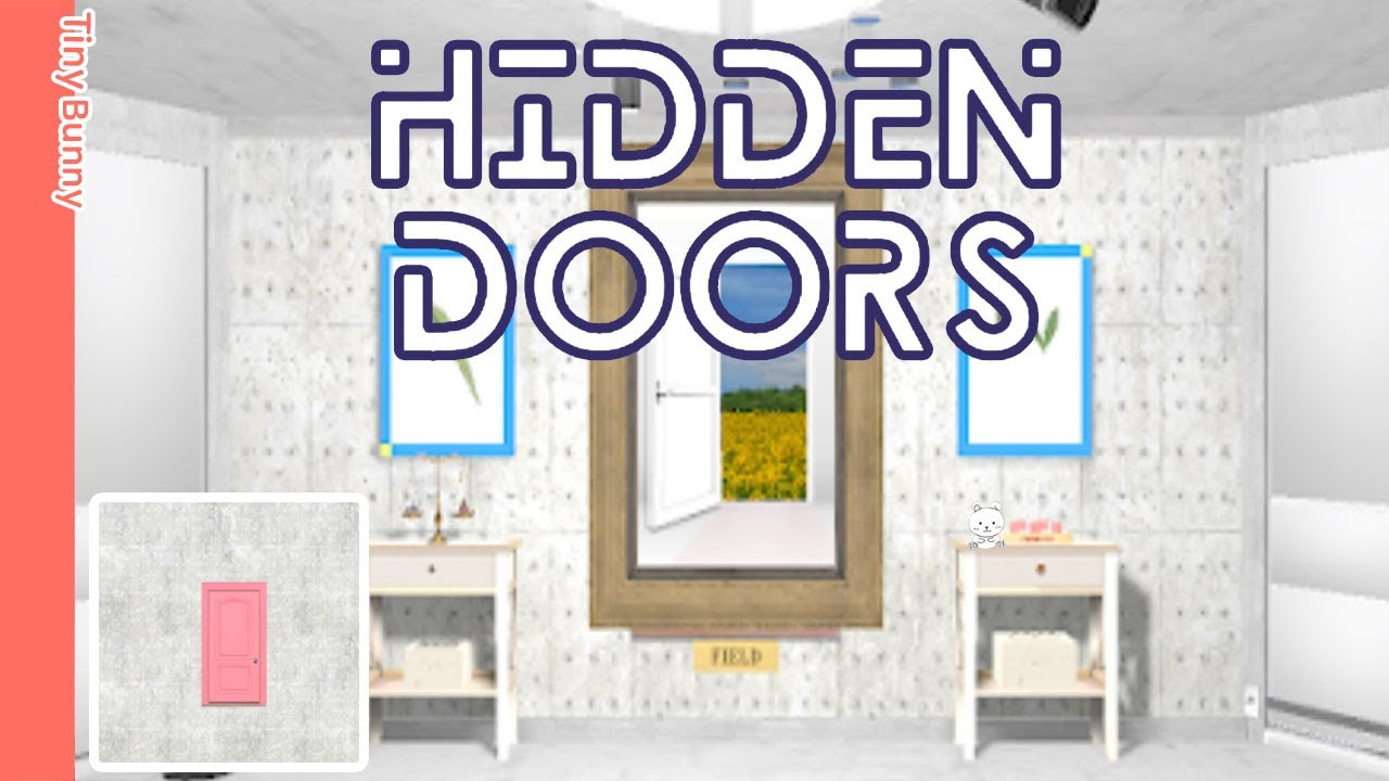 Escape Game Hidden Doors Walkthrough (BlackCatJP) | 脱出ゲーム 攻略 - YouTube
