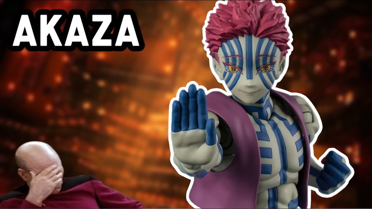 SH Figuarts Demon Slayer (Kimetsu No Yaiba) Akaza Action Figure Review ...