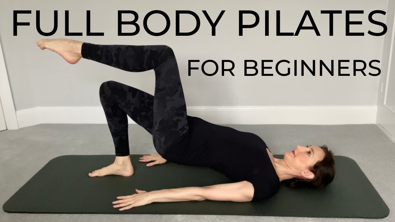 15 min FULL BODY PILATES for BEGINNERS - YouTube