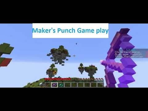 Minecraft Maker's Punch episode 1 - YouTube