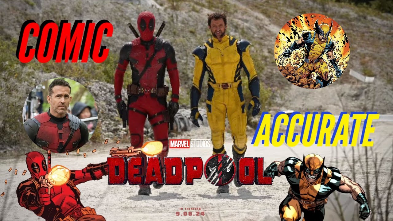 Deadpool 3 - Wolverine & Deadpool new Comic Accurate suits - YouTube