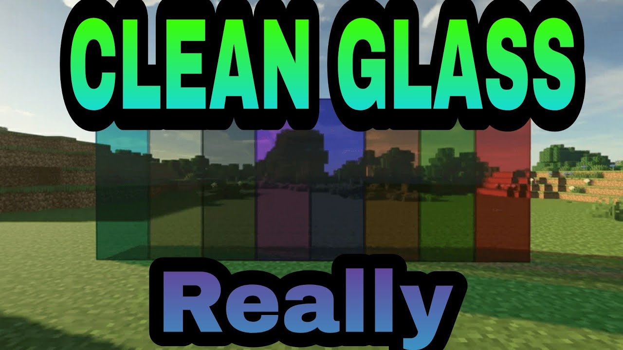 Real clean glass texture pack for Minecraft pocket edition / GHGL TG ...