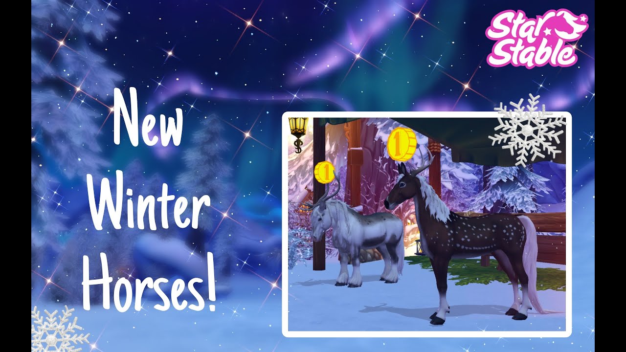 New MAGICAL HORSES! ️ Star Stable Winter Village Update 2024 🐴 - YouTube