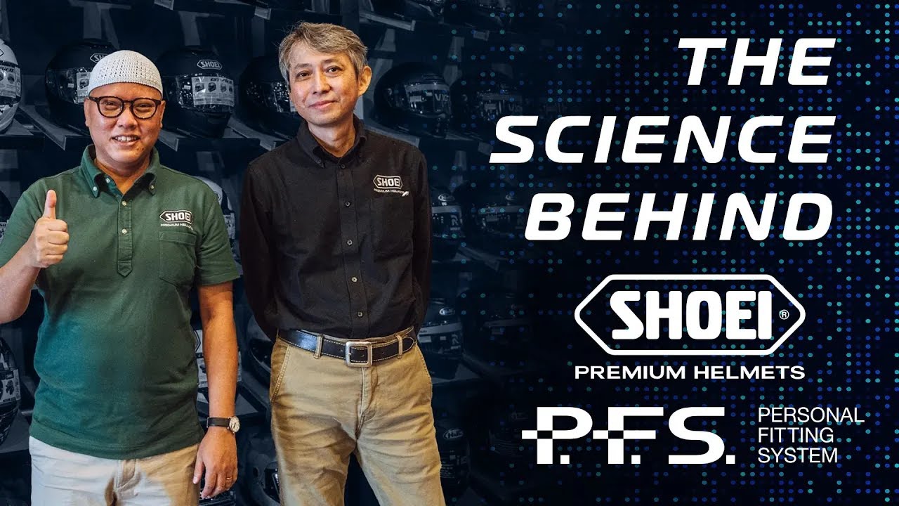 The Science Behind Shoei Helmets P.F.S. With Founder Takashi Ebisawa ...
