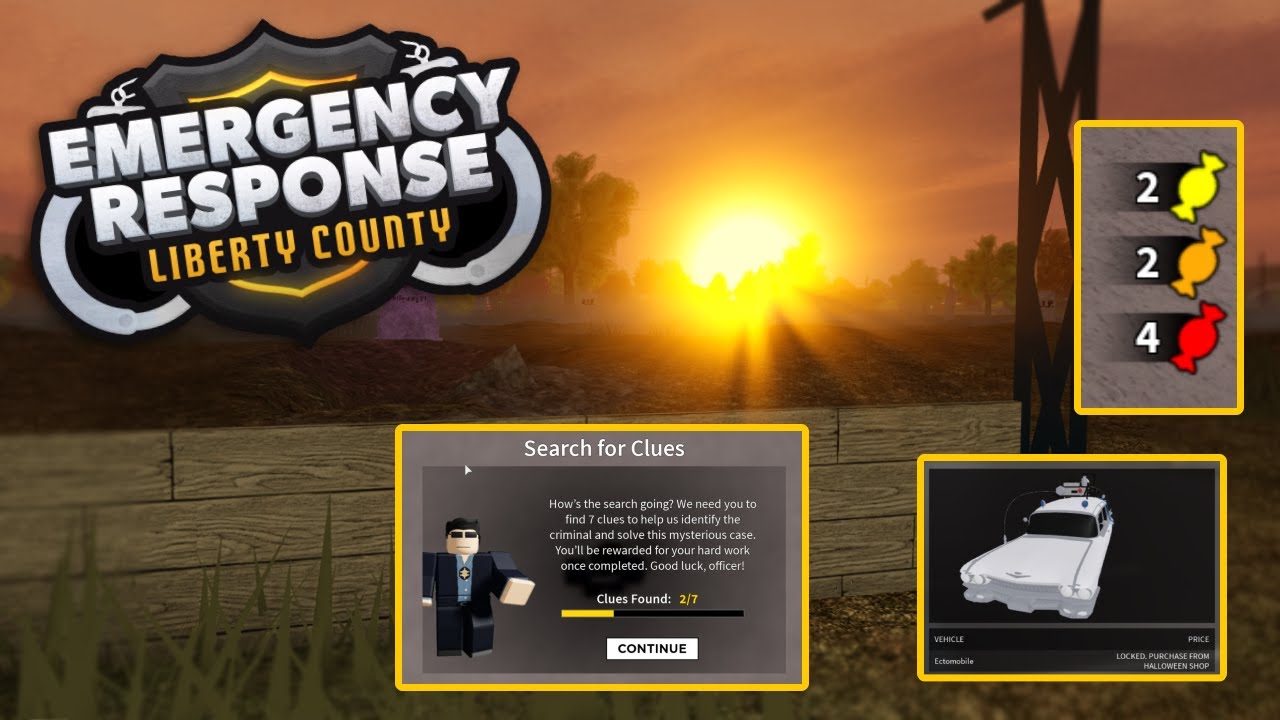 ER:LC Halloween Update (overview) | Liberty County Roblox - YouTube