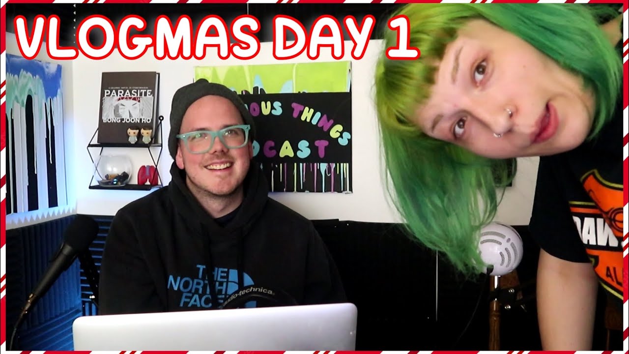 BAKING & PODCASTING | VLOGMAS DAY 1 🎄 - YouTube