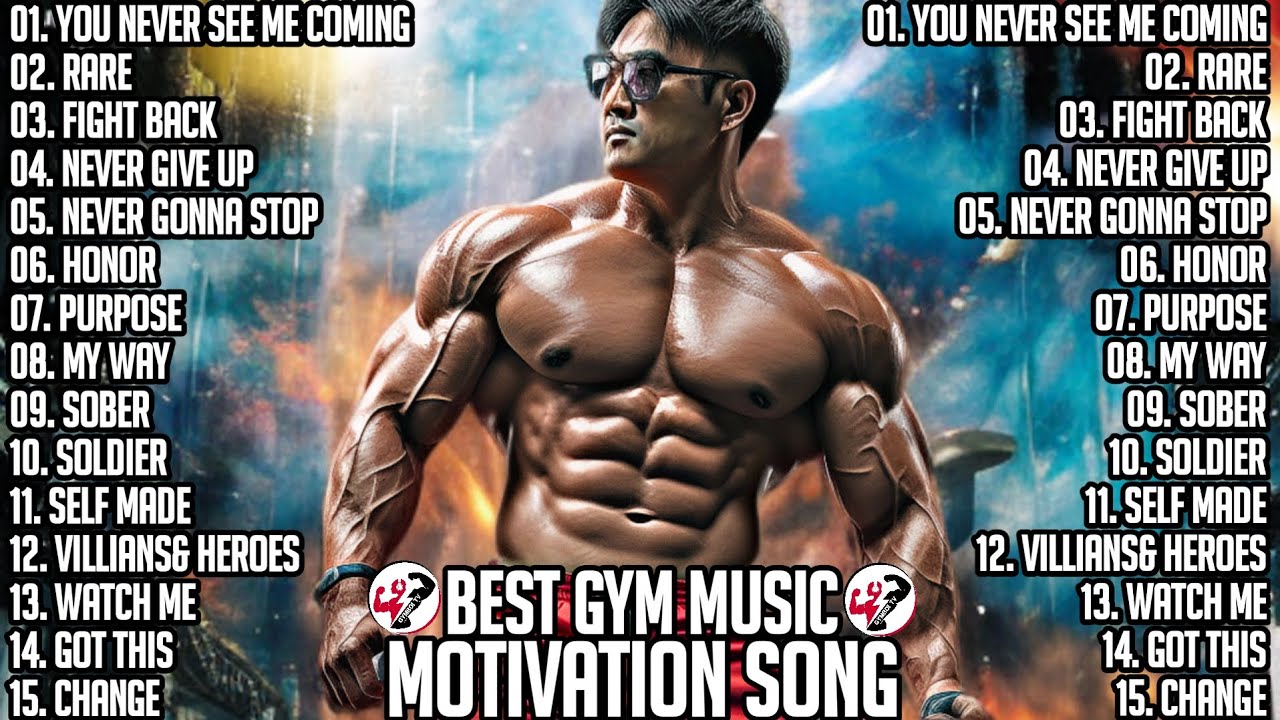 BEST GYM MUSIC 2024 💪 AGGRESSIVE HIP HOP WORKOUT MUSIC 💪 TOP ENGLISH ...