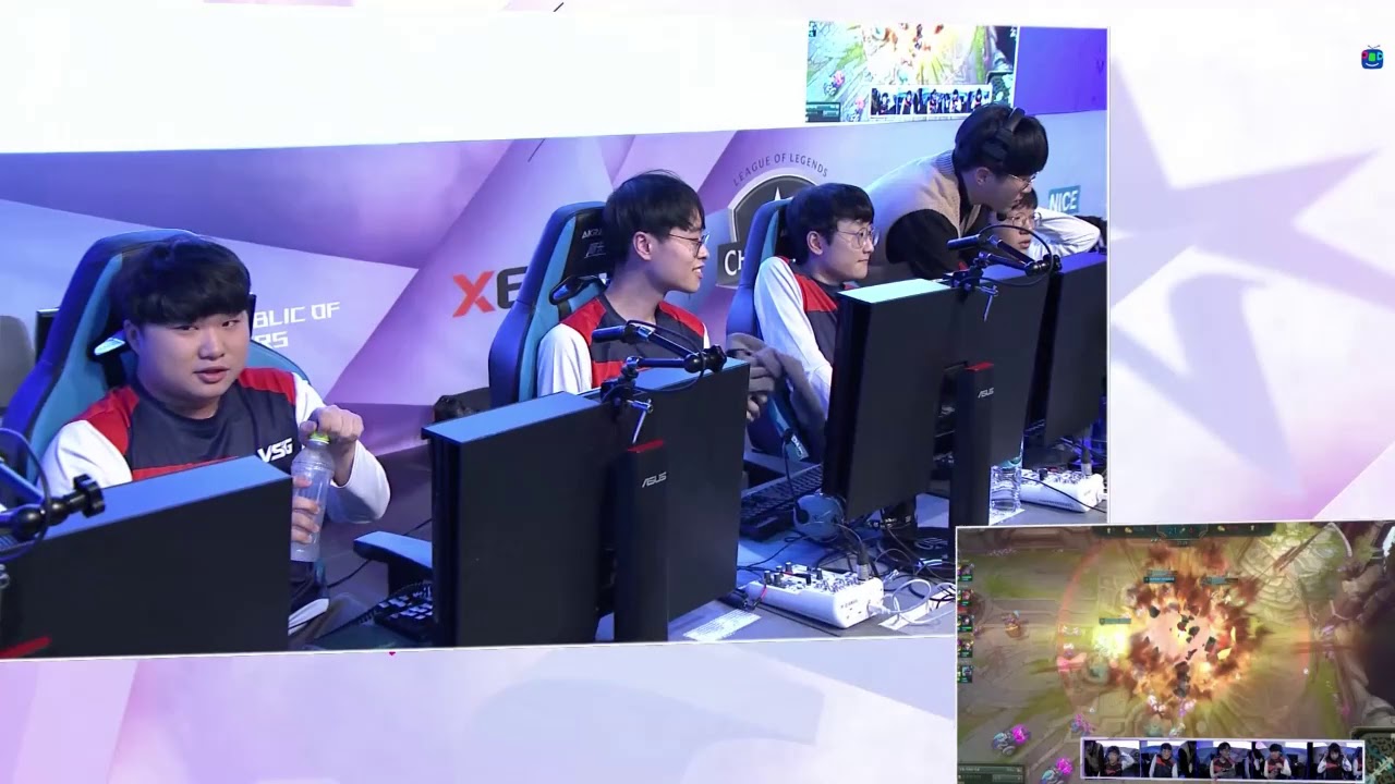 VSG vs WNS Highlights Xenics Challengers Korea Spring 2019 W3D3 VSG vs ...