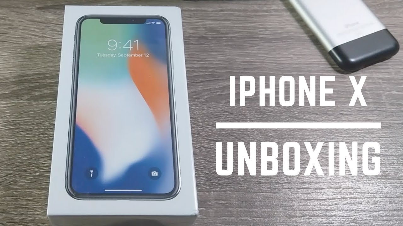 iPhone X SILVER Unboxing & First Impressions (vs. Original iPhone ...