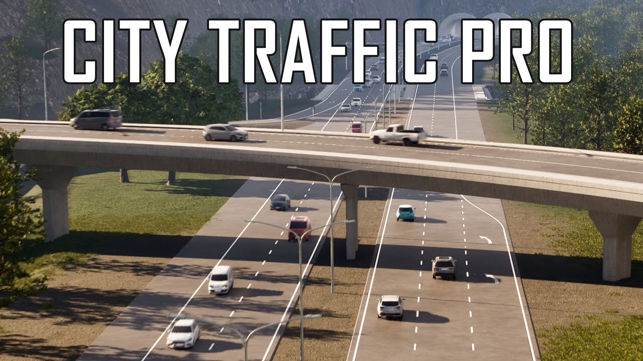 City Traffic Pro Showcase [UE5 Asset] - YouTube