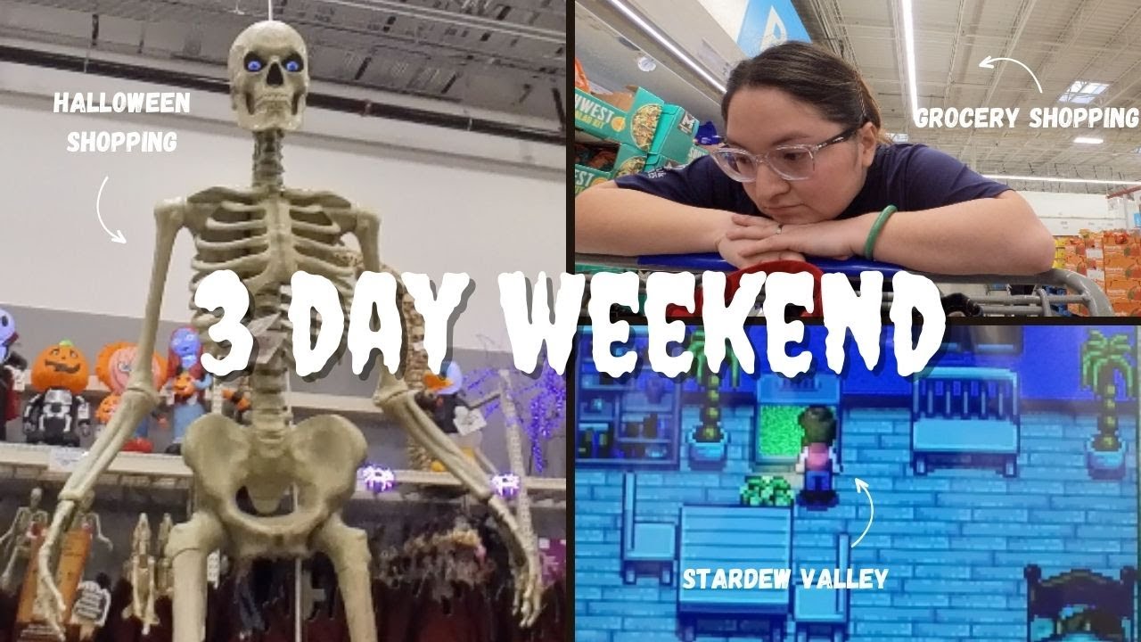 Spooky Shopping & Cozy Gaming | A Labor Day Weekend Adventure - YouTube