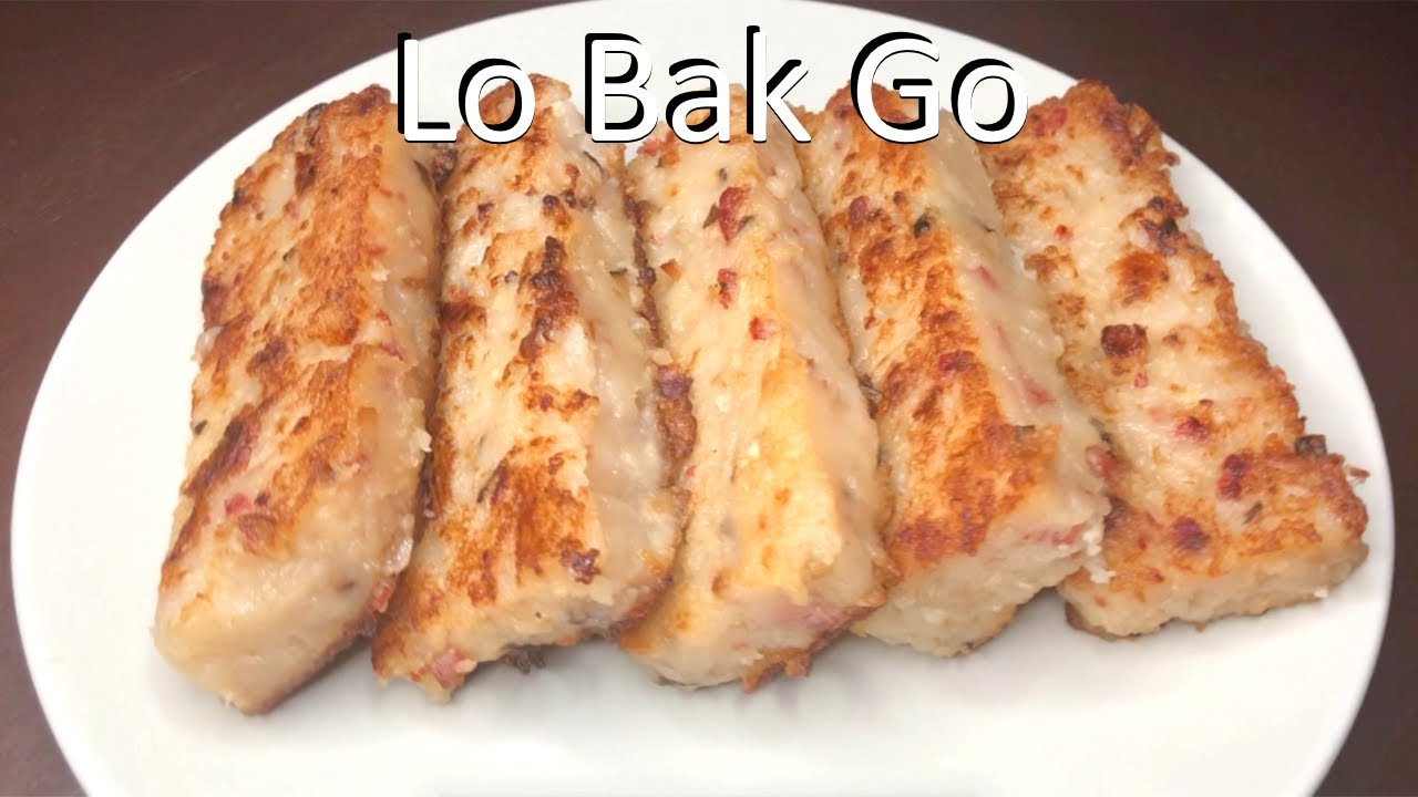Delicious Dim Sum Turnip Cake:Lo Bak Go Recipe! - YouTube