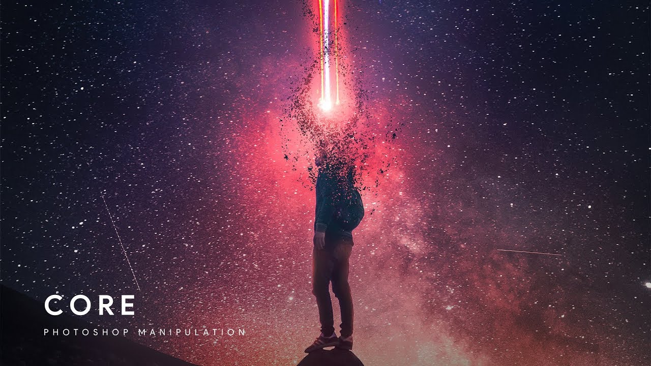 Core - Photoshop Manipulation Process - YouTube