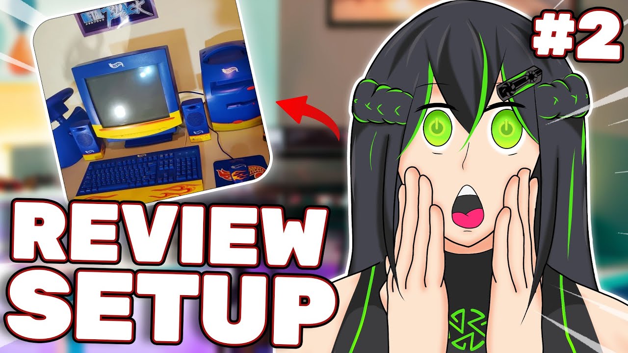 MINDER! Ini Dia Setup PC Ter-KEREN! Review Set Up! 【VTUBER INDONESIA ...