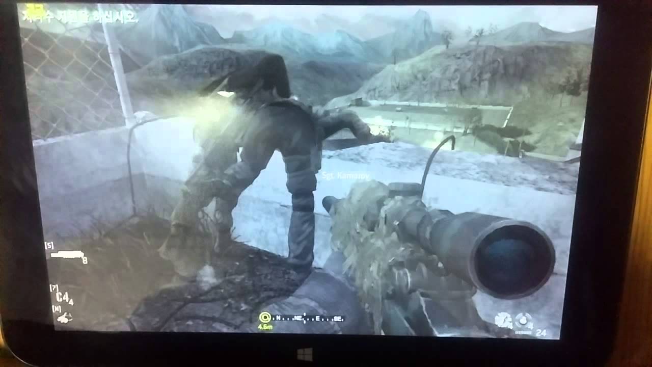 Unbranded 10.1 Test - Call of Duty : MW1 Gameplay - YouTube