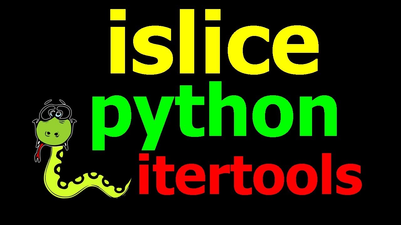 islice itertools python คืออะไร ทำงานอย่างไร อธิบาย lib function slice สอน code ภาษา ไพธอน - YouTube