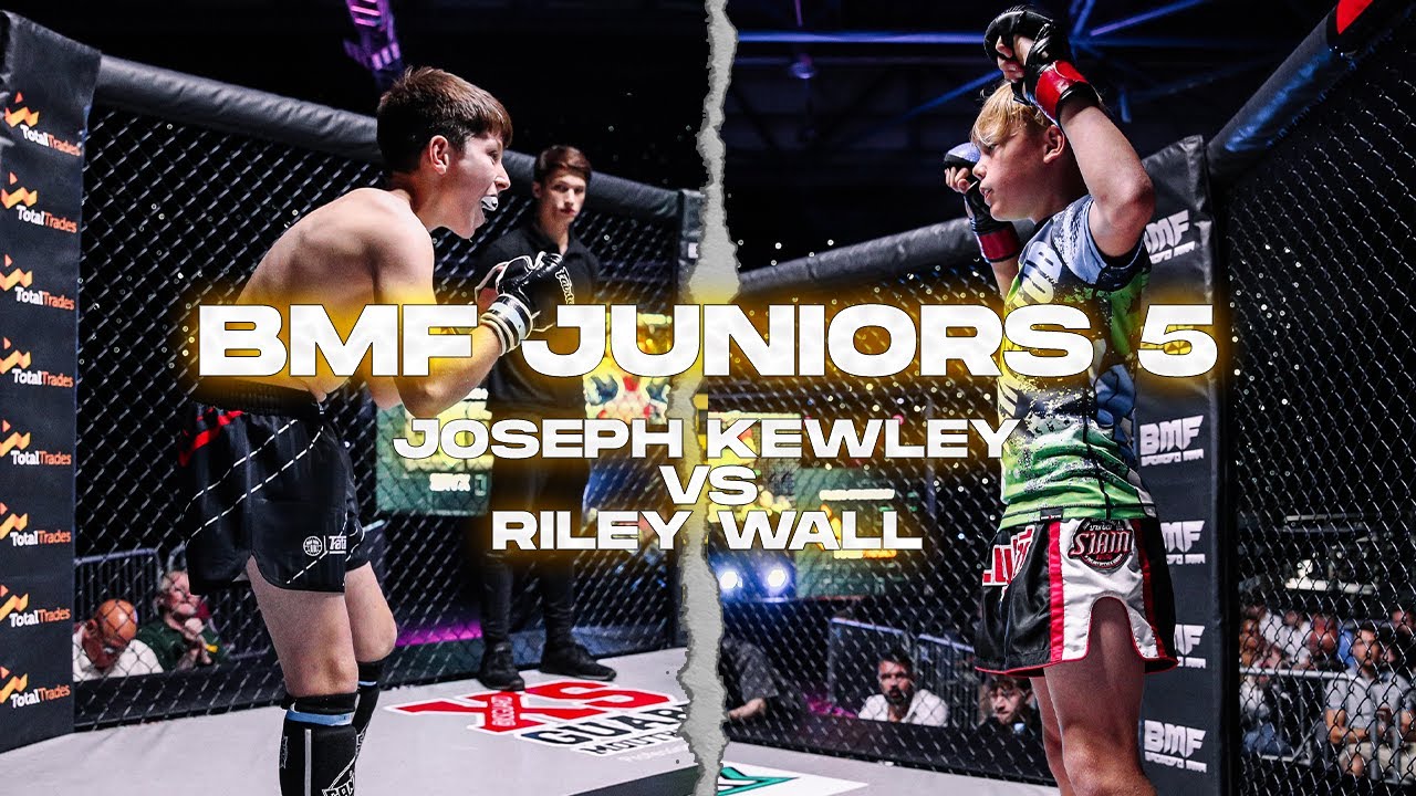 BMF JUNIORS 5 | Joseph Kewley vs Riley Wall | Junior MMA - YouTube