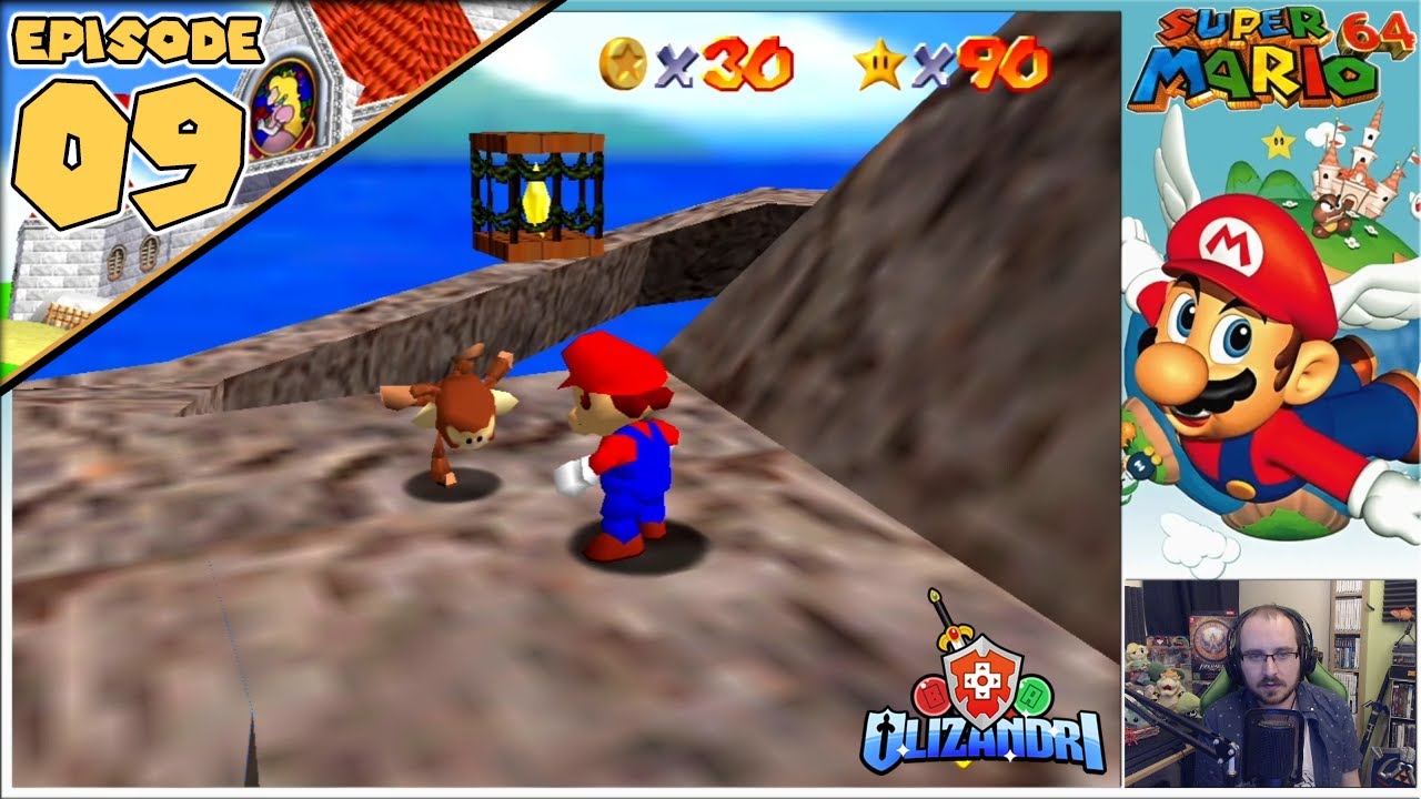 Super Mario 64 - Secret Igloo, Tall Tall Mountain Monkey Business ...