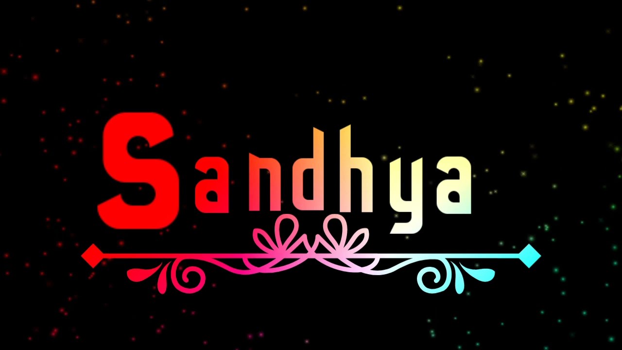 Sandhya Name Wallpaper